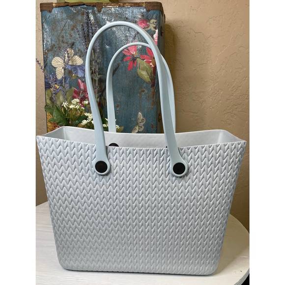 JEN & CO. | Bags | New Jen Co Carrie Textured Versa Tote Bag In Powder ...